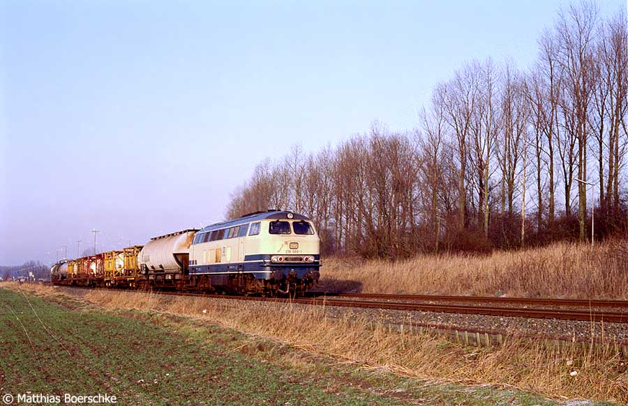 216066-1 bei Sande am 11.01.92.